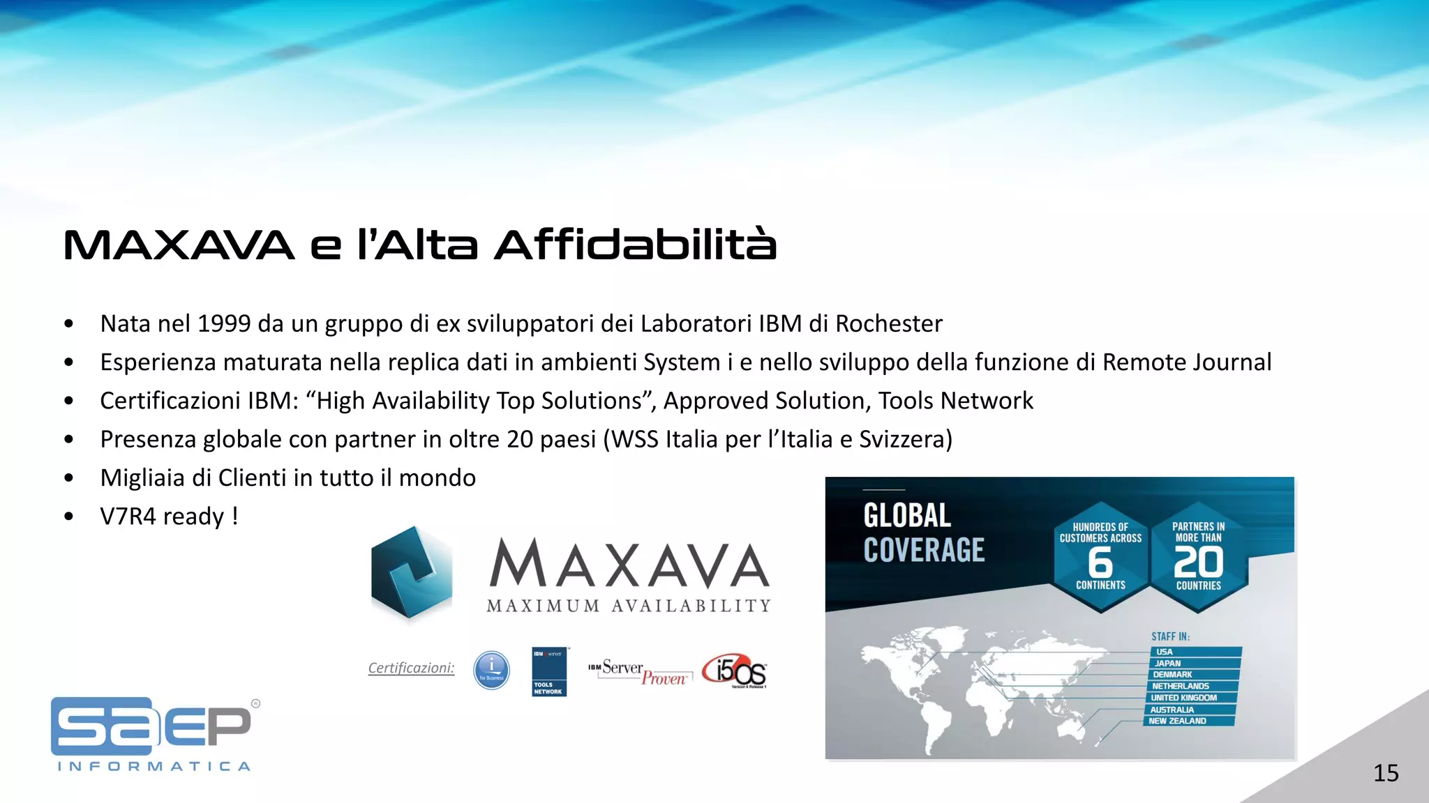 Disaster Recovery VS Business Continuity in Alta Affidabilità | PDF