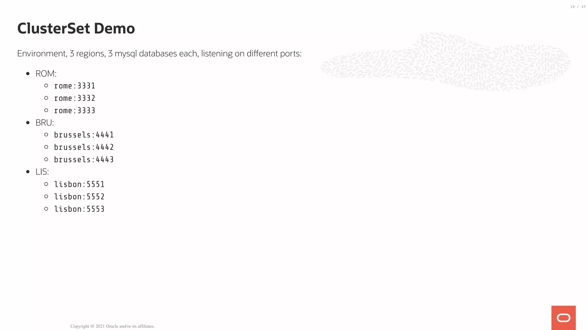 Disaster Recovery with MySQL InnoDB ClusterSet - What is it and how do I use it? | PPT