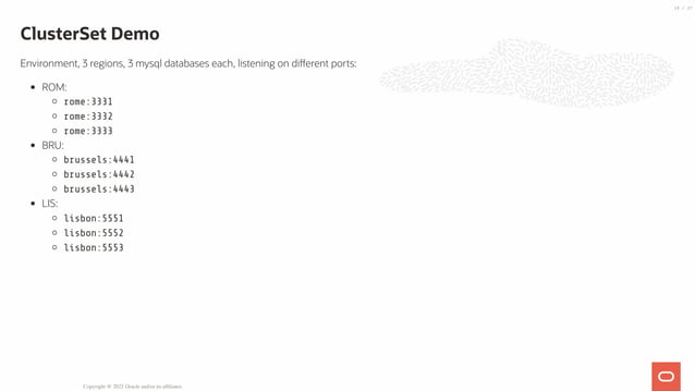 Disaster Recovery with MySQL InnoDB ClusterSet - What is it and how do ...