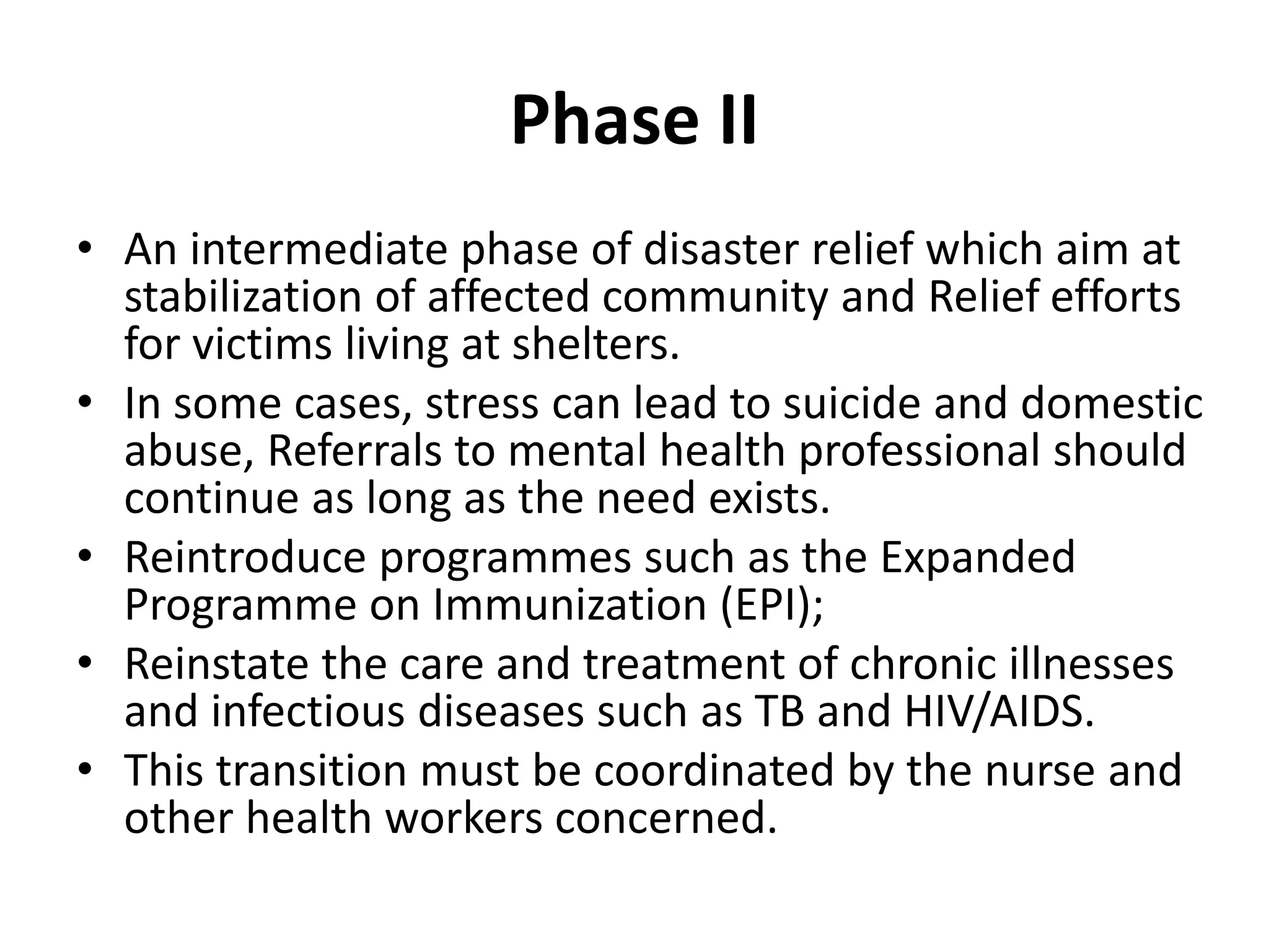 Disaster relief operations | PPTX