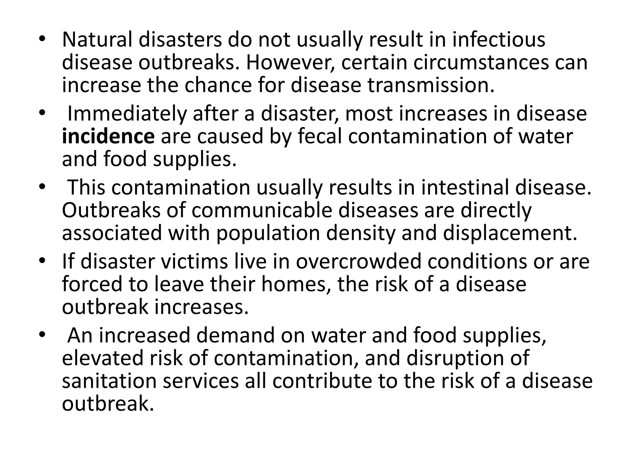 Disaster relief operations | PPTX