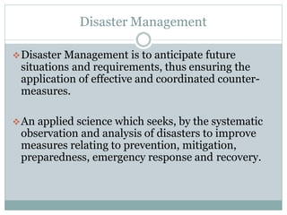 Disaster Risk and Emergency Management.pptx | First Aid | Injuries