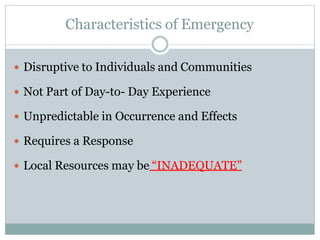 Disaster Risk and Emergency Management.pptx | First Aid | Injuries