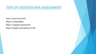DISASTER RISK ASSESSMENT BY RN muhammad.pptx