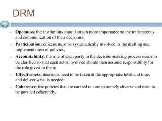 Disaster risk governance policy ppt.ppt