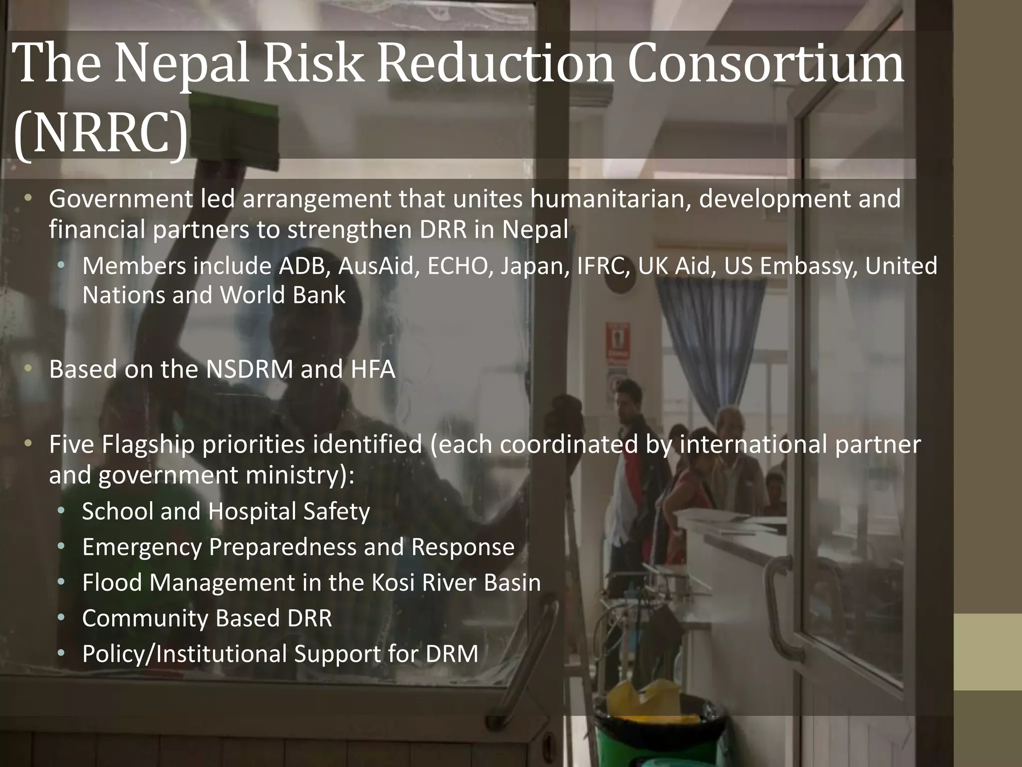 Disaster risk management in nepal | PPTX