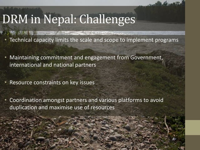 Disaster risk management in nepal | PPTX | Civil Engineering Industry ...