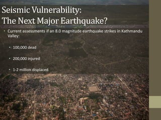 Disaster risk management in nepal | PPTX