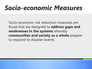 Disaster risk reduction | PPTX