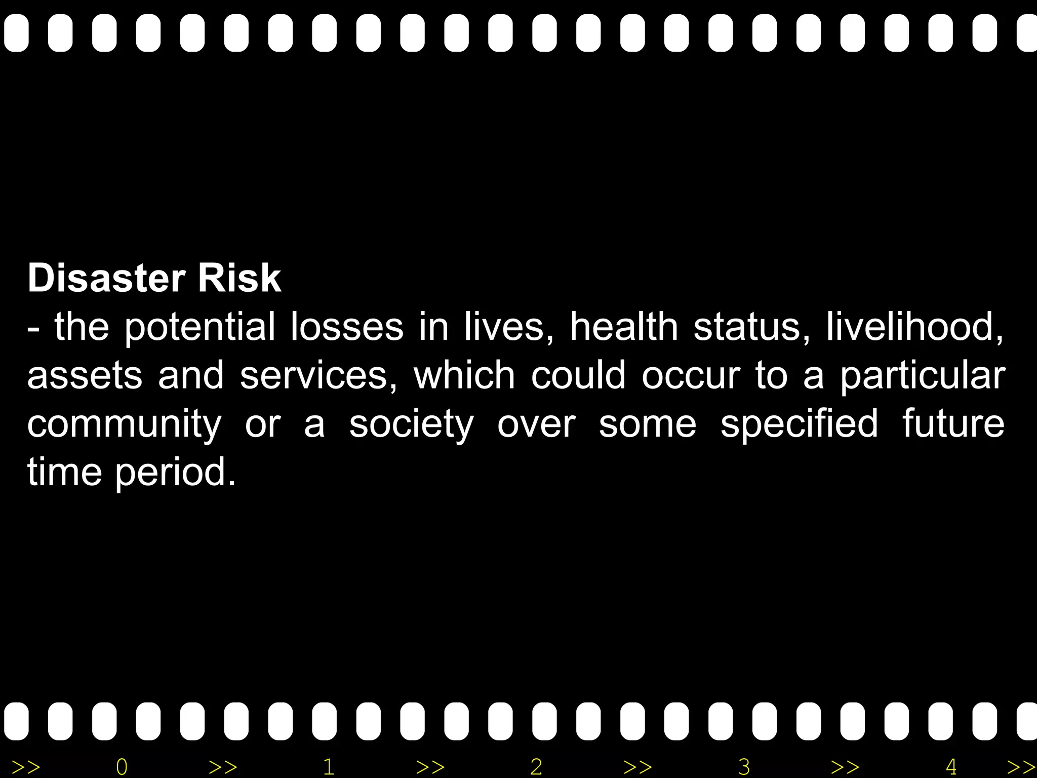 Disaster risk reduction | PPT