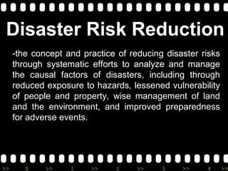 Disaster risk reduction | PPT