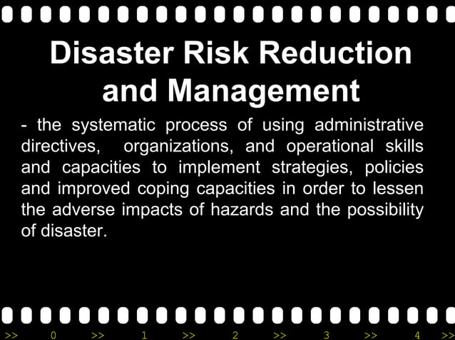 Disaster risk reduction | PPT