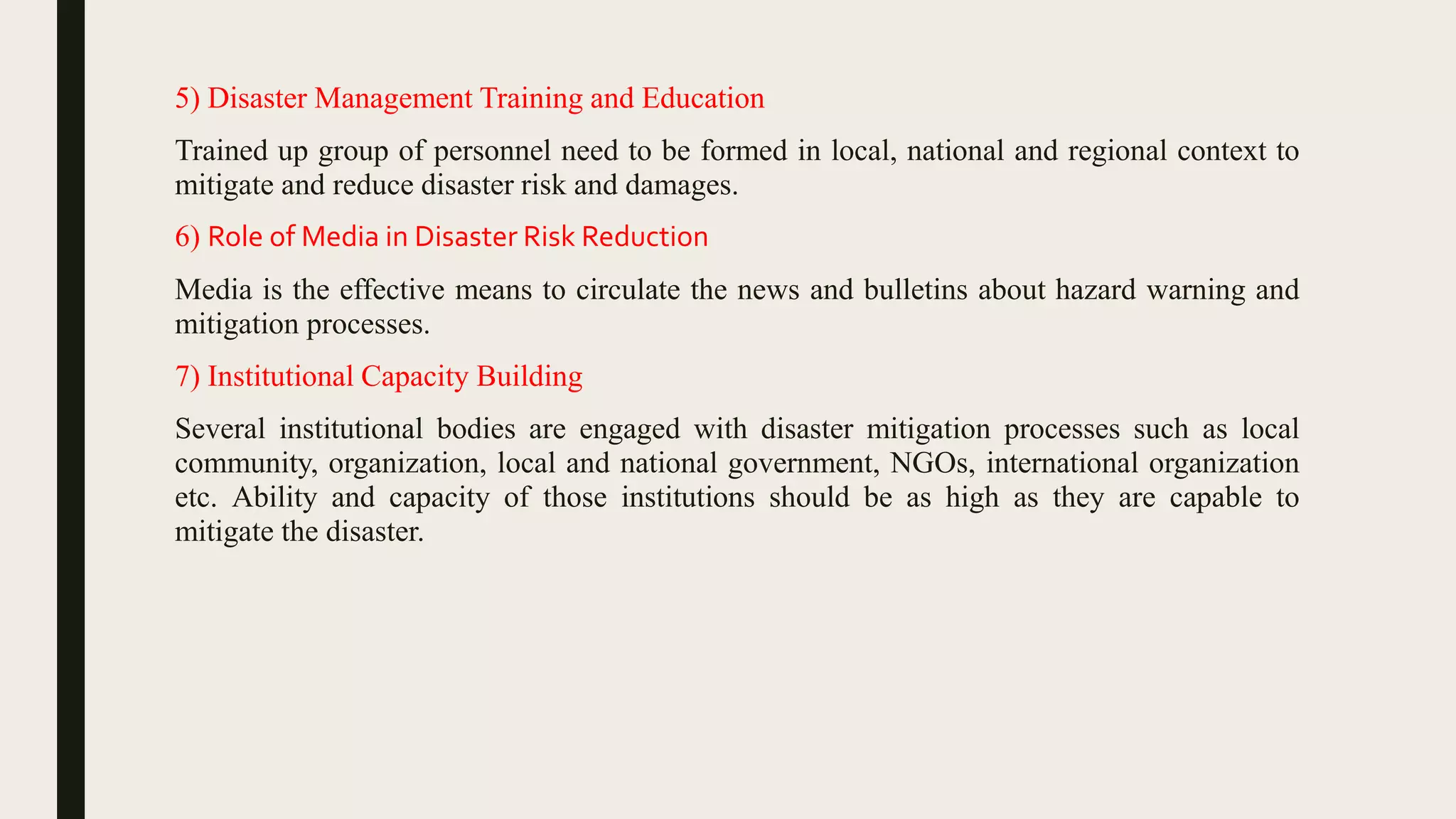 Disaster Risk Reduction | PPTX