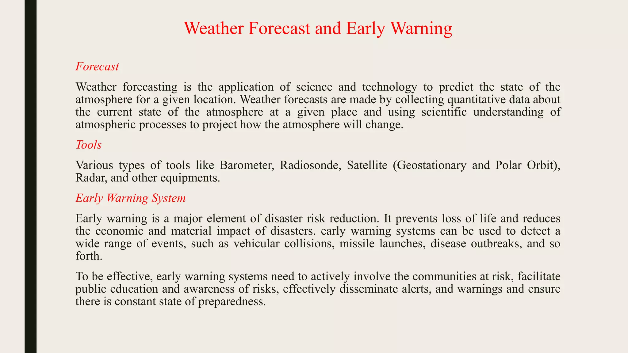 Disaster Risk Reduction | PPTX