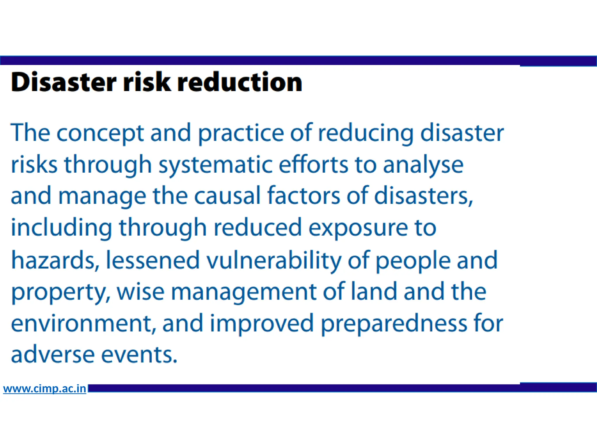 Disaster Risk Reduction -Integration with SDGs | PPTX