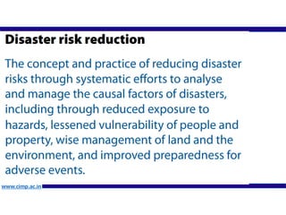 Disaster Risk Reduction -Integration with SDGs | PPT