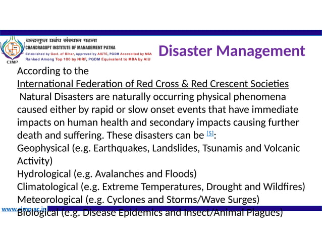 Disaster Risk Reduction -Integration with SDGs | PPT