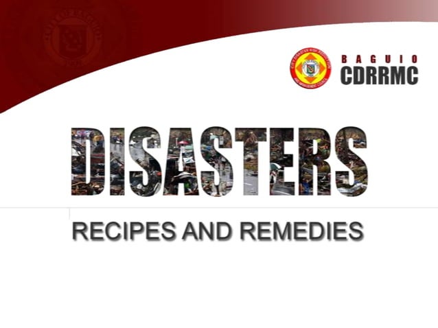 Disaster Risk Reduction and Management | PPTX | Disasters