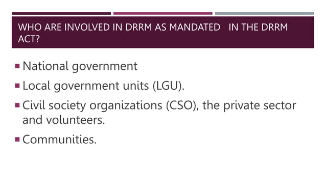 Disaster Risk Reduction and Management (DRRM).pptx | Environment | Science