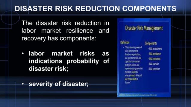 Disaster Risk Reduction in Disaster Resilience and Recovery by MAIDA ...