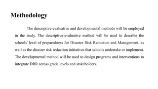 Disaster Risk Reduction Management Preparedness of Selected Schools.pptx