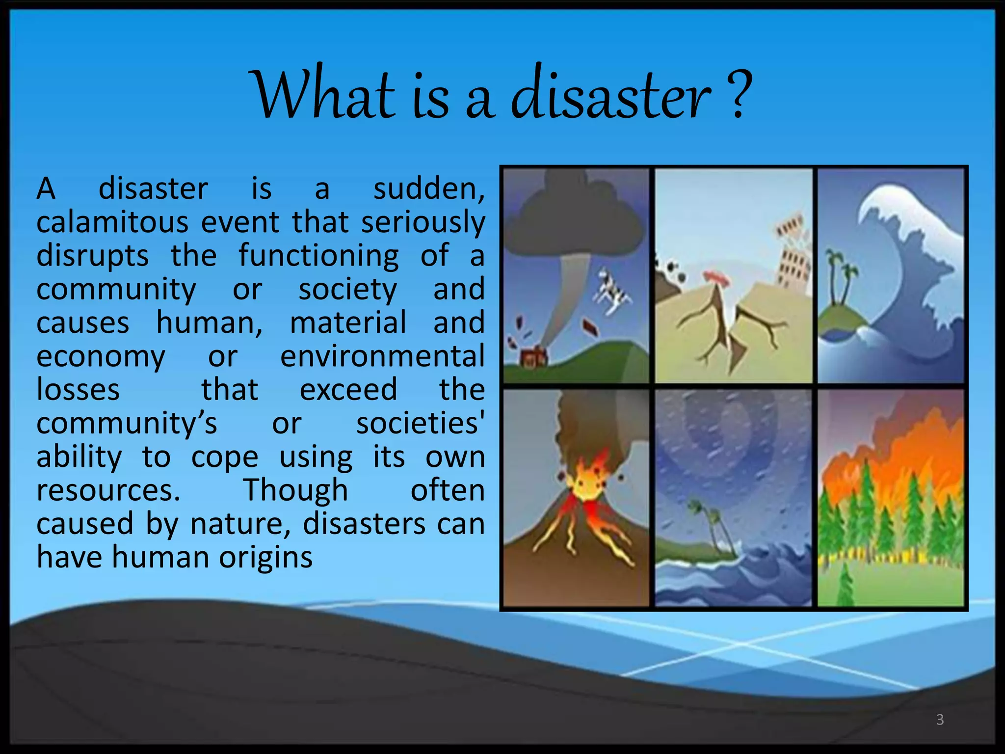 Disasters-Natural Disasters -by pranav doshi | PPTX