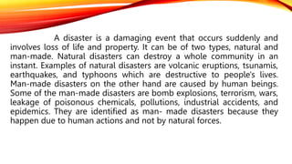 Disasters and Its Effects.pptx