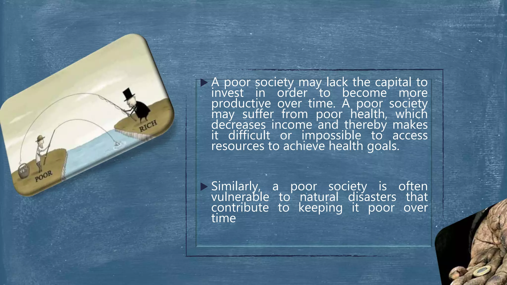 Disasters and the cycle of poverty | PPTX