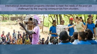 Disasters and the cycle of poverty | PPTX