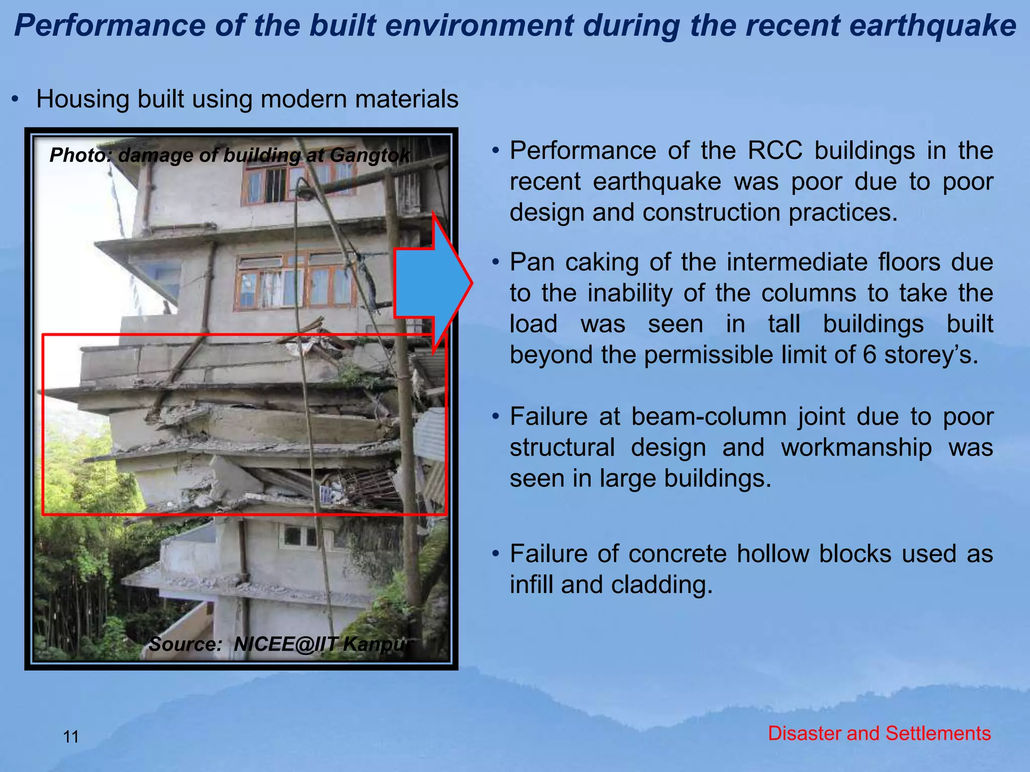 Disaster & settlements dinker | PPTX