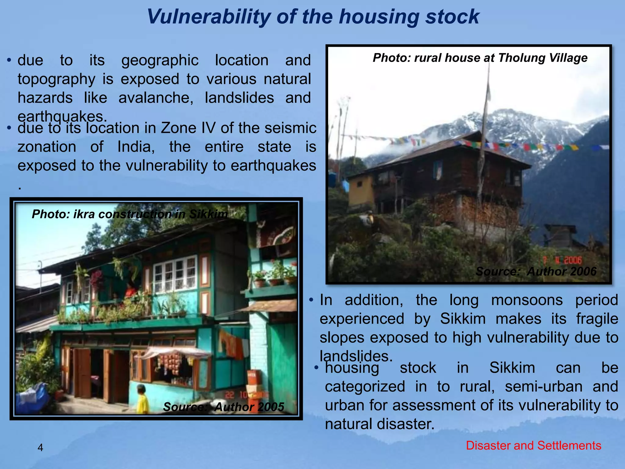 Disaster & settlements dinker | PPTX