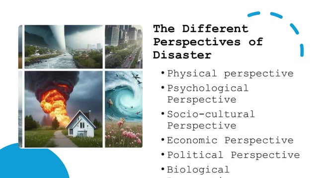 Disasters from Different Perspective.pptx | Infectious Diseases ...