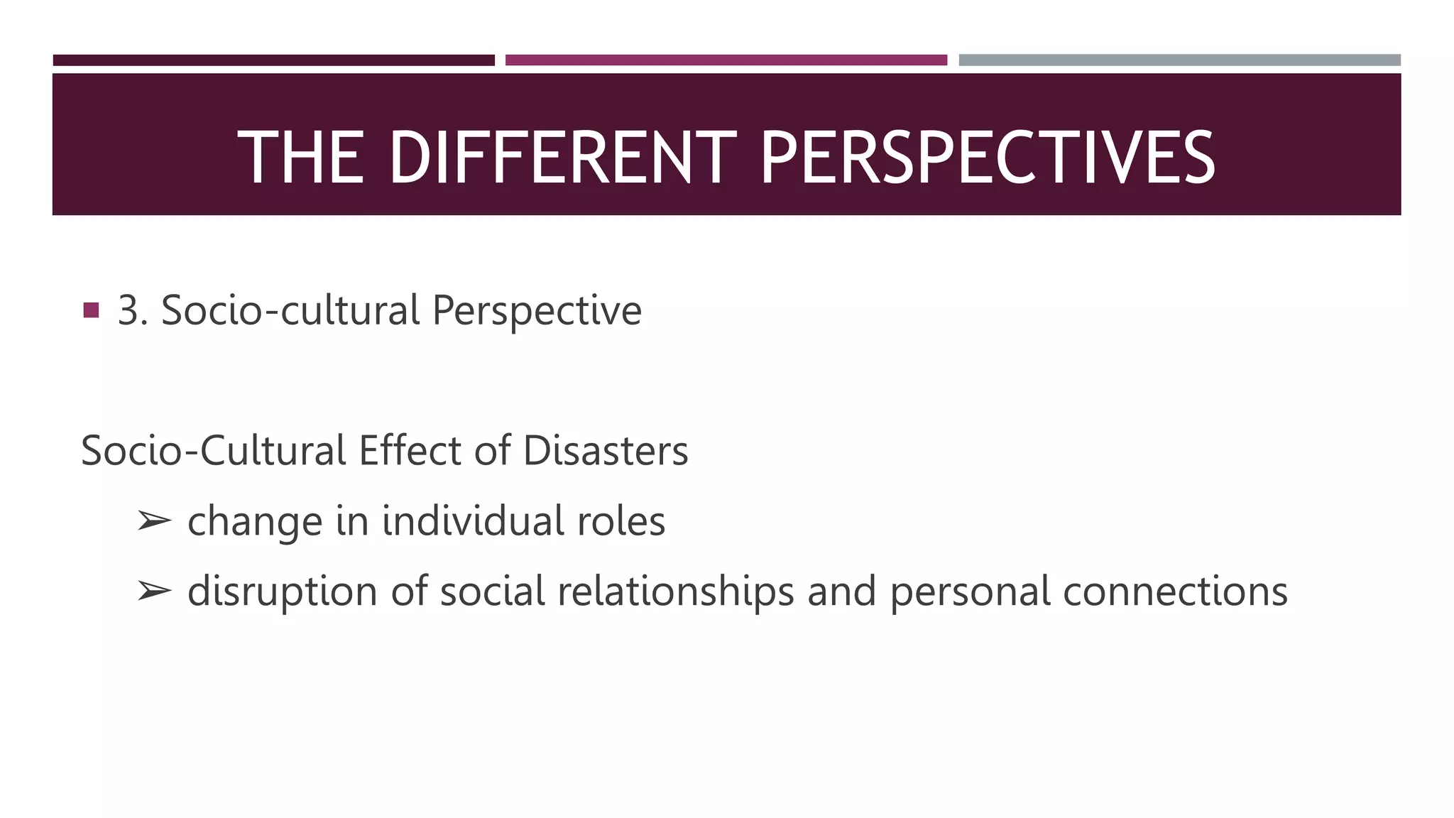 Disasters from Different Perspectives.pptx