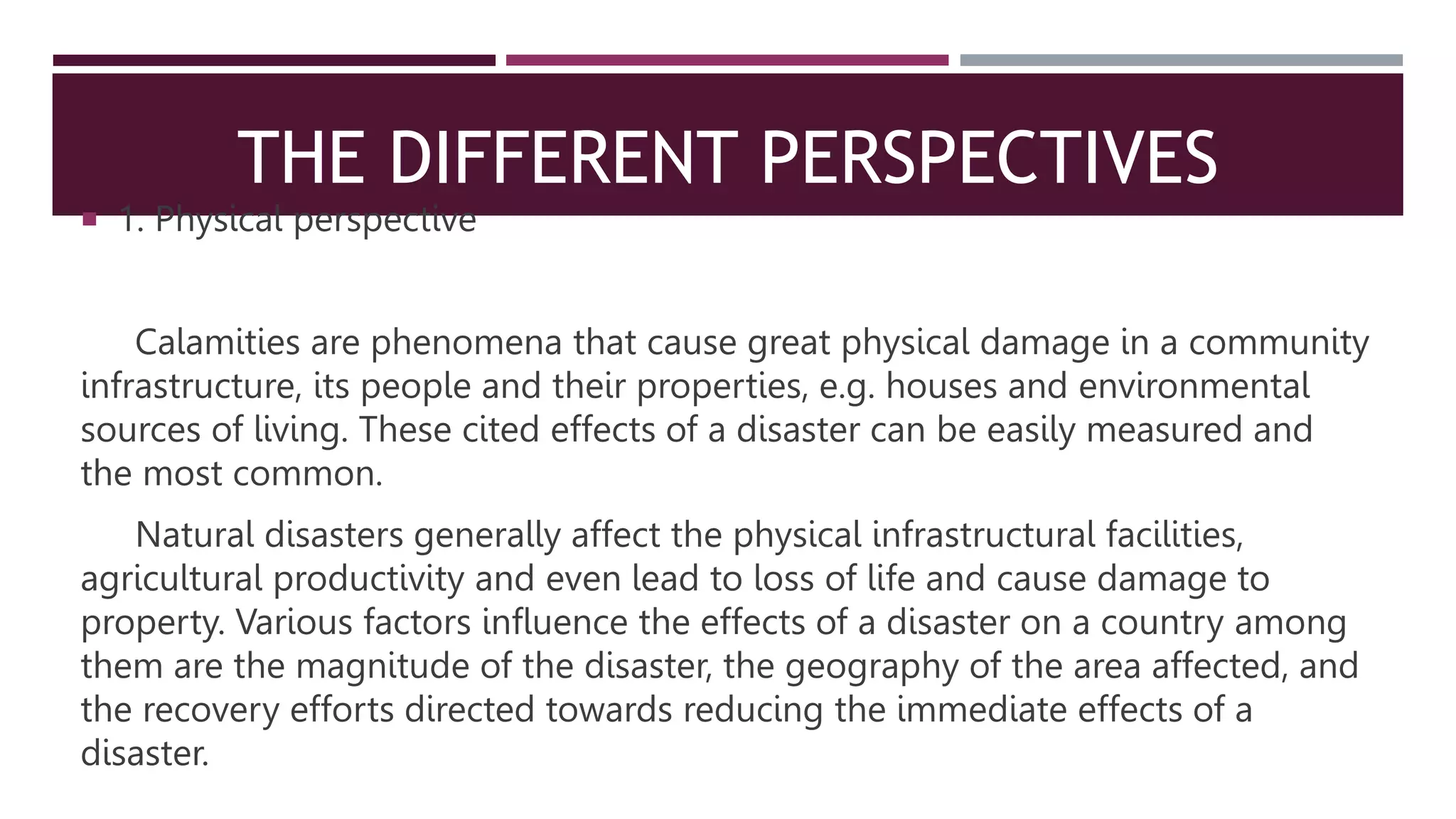 Disasters from Different Perspectives.pptx