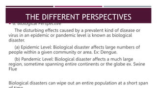 Disasters from Different Perspectives.pptx