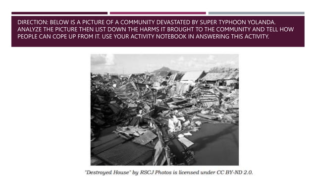 Disasters from Different Perspectives.pptx | Infectious Diseases ...