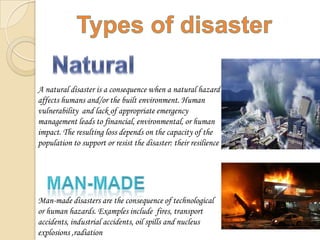 Disasters | PPT