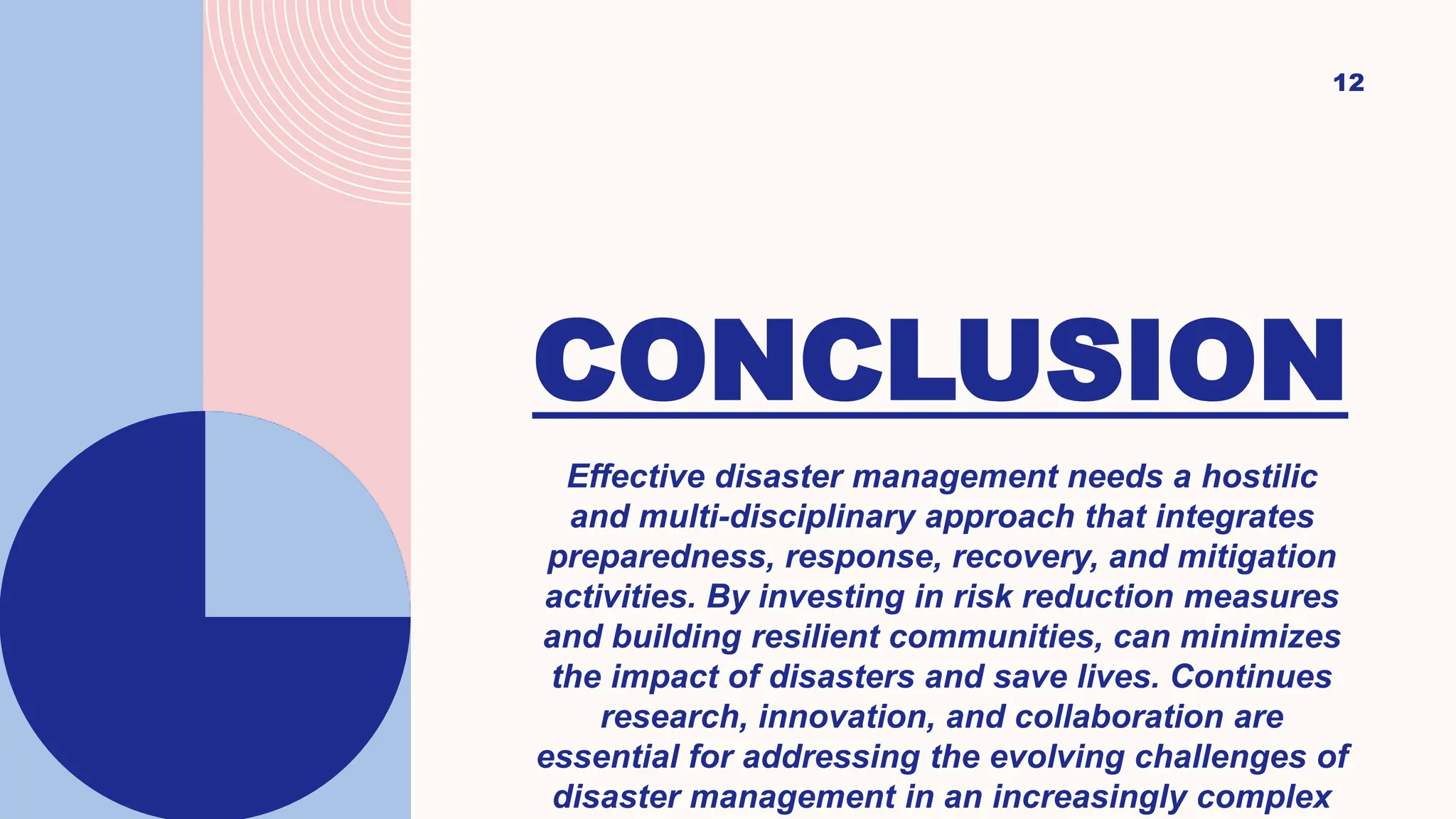 Disasters Management In India PPT Project | PPTX