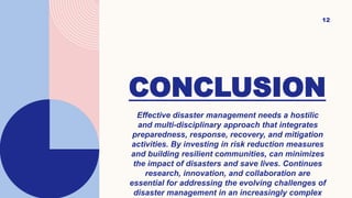 Disasters Management In India PPT Project | PPTX