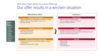 BIRU insurtech with blockchain and parametric | PPTX