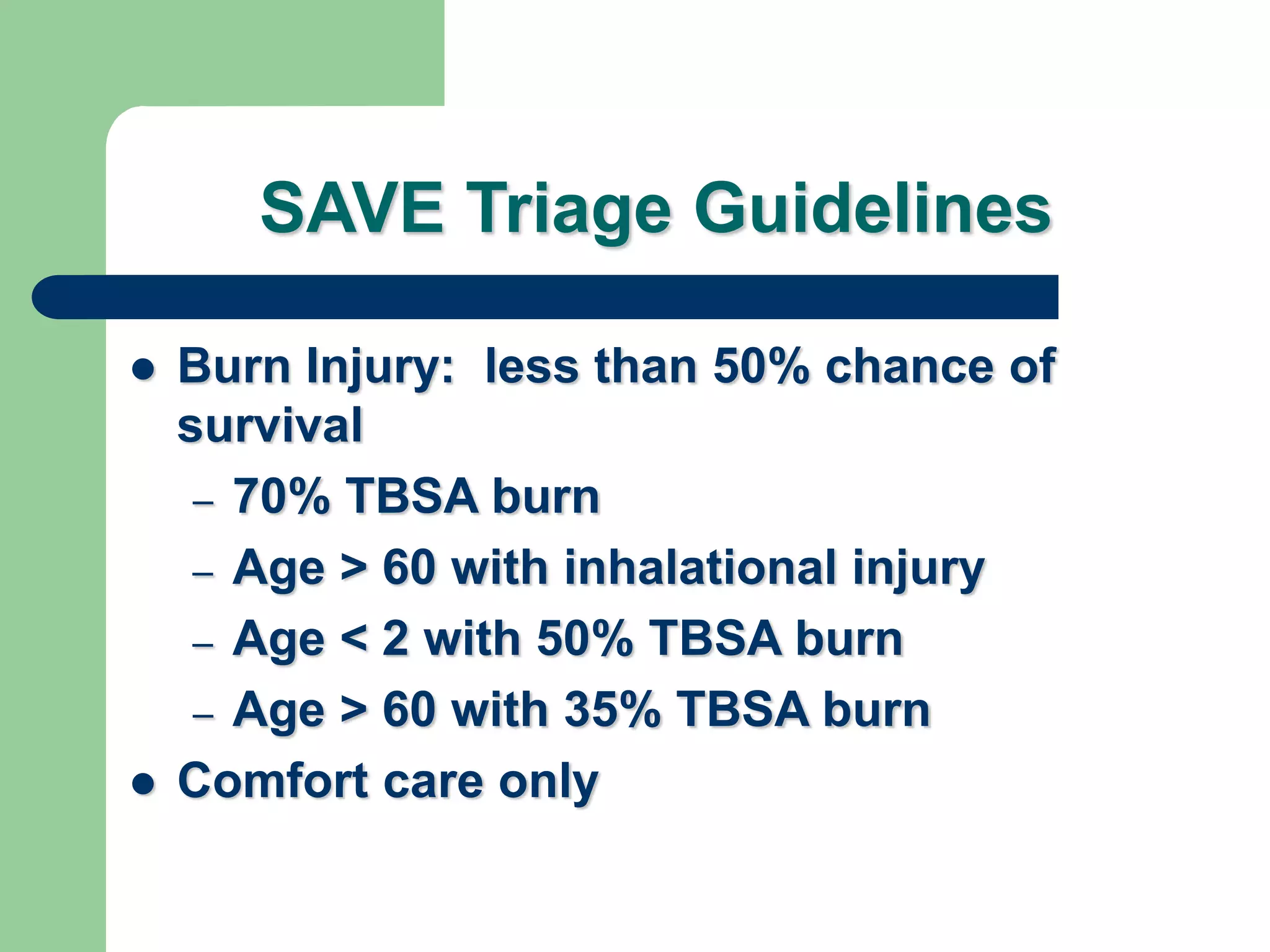 Disaster triage - S.T.A.R.T. and S.A.V.E. | PPT