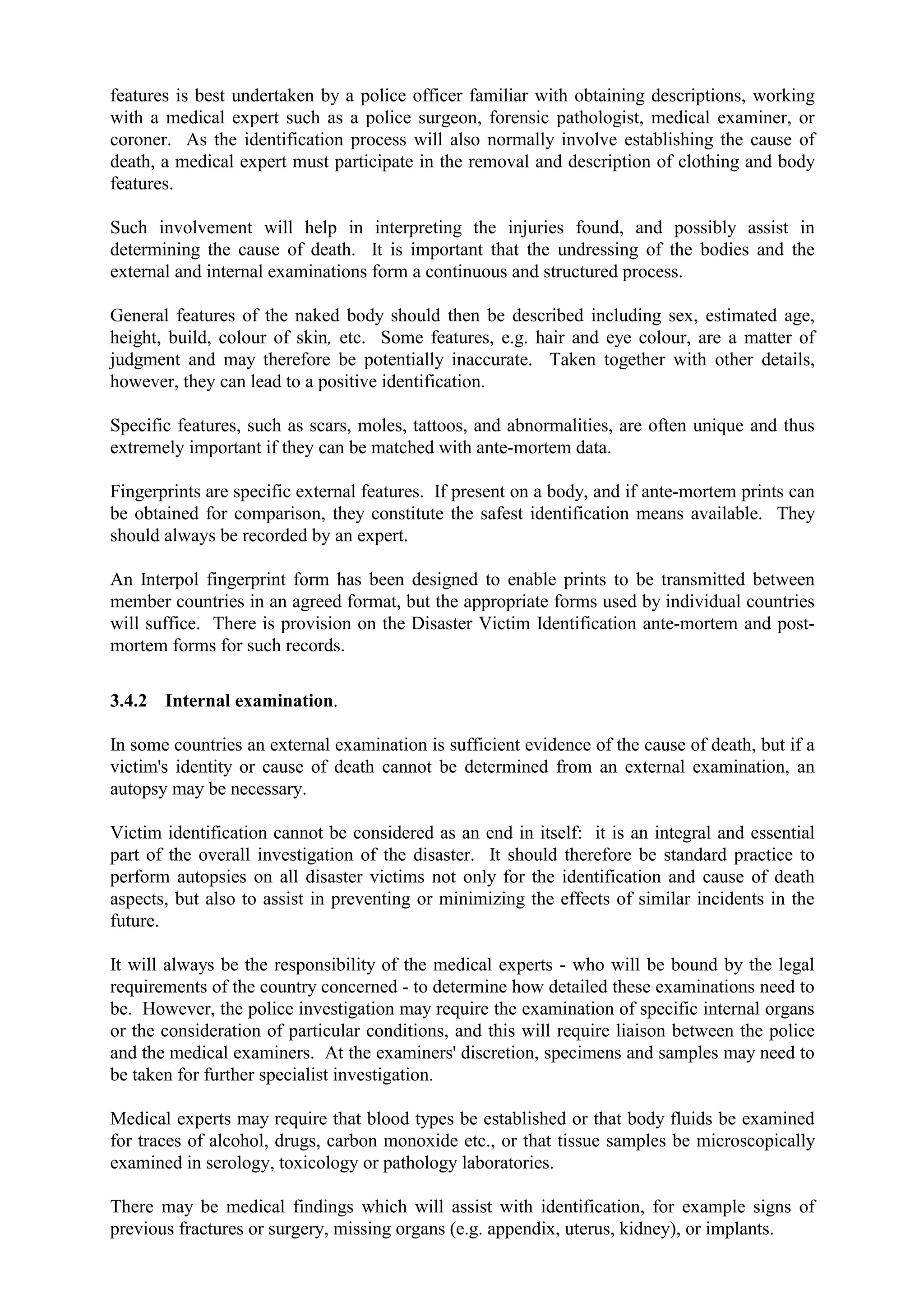 Disaster Victim Identification | PDF