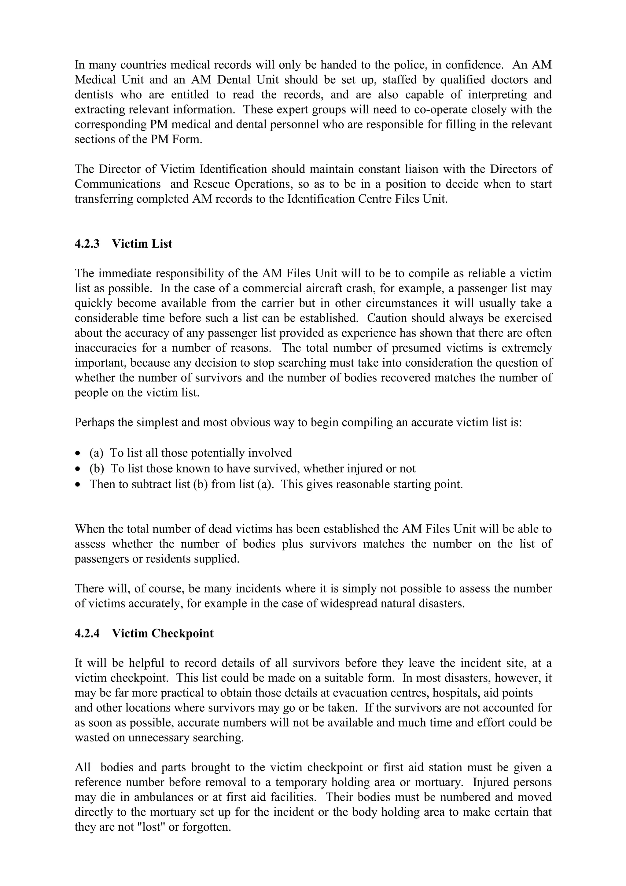 Disaster Victim Identification | PDF