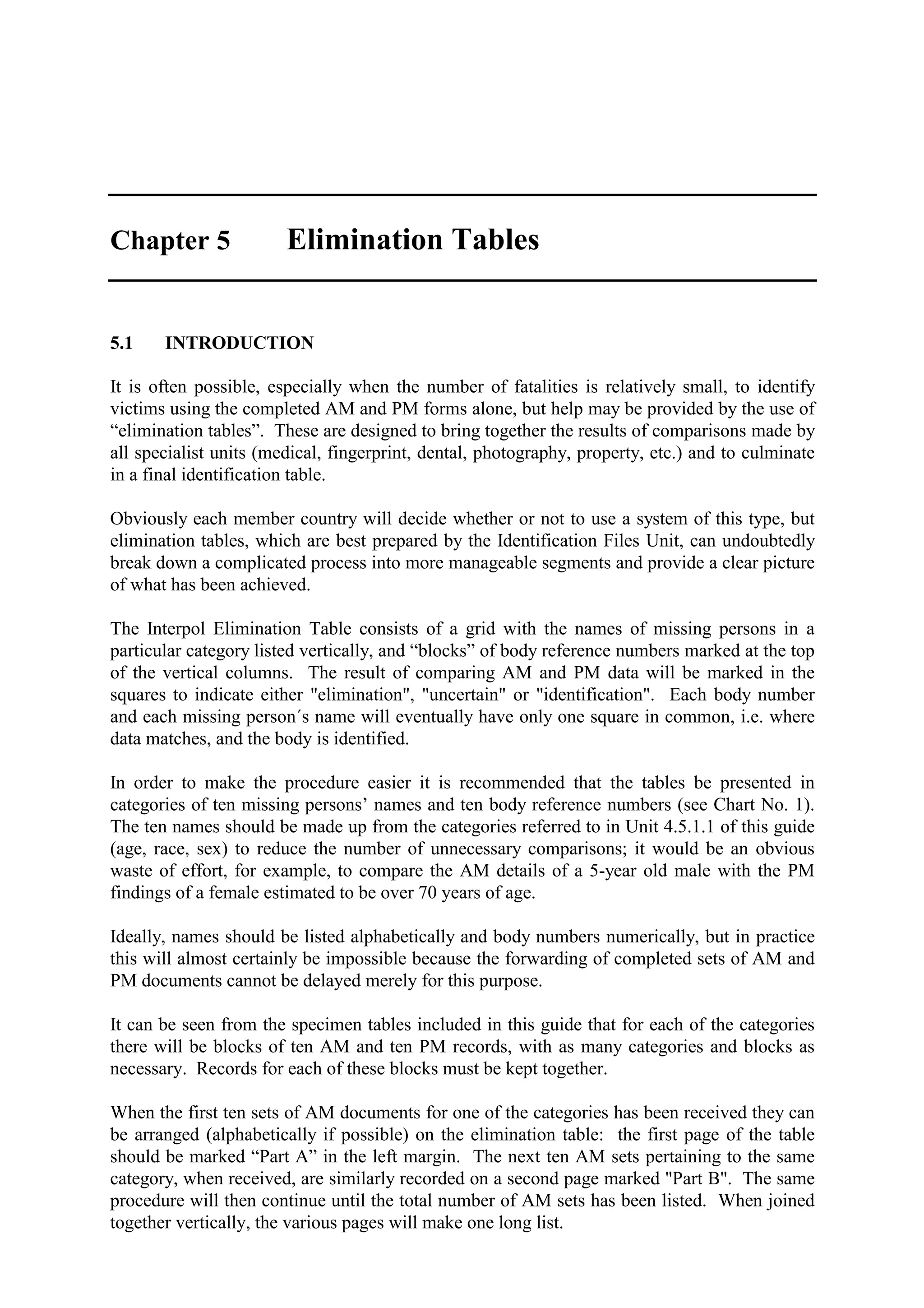 Disaster Victim Identification | PDF