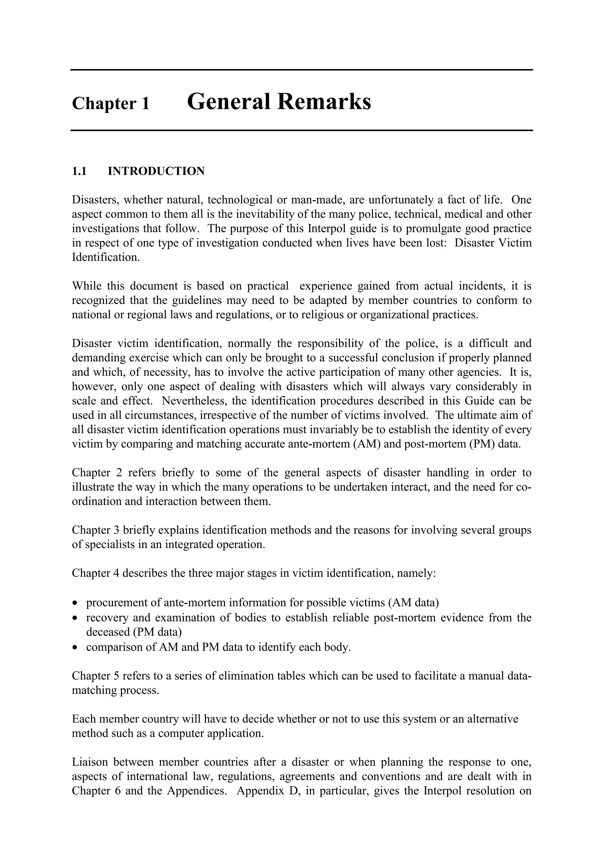 Disaster Victim Identification | PDF