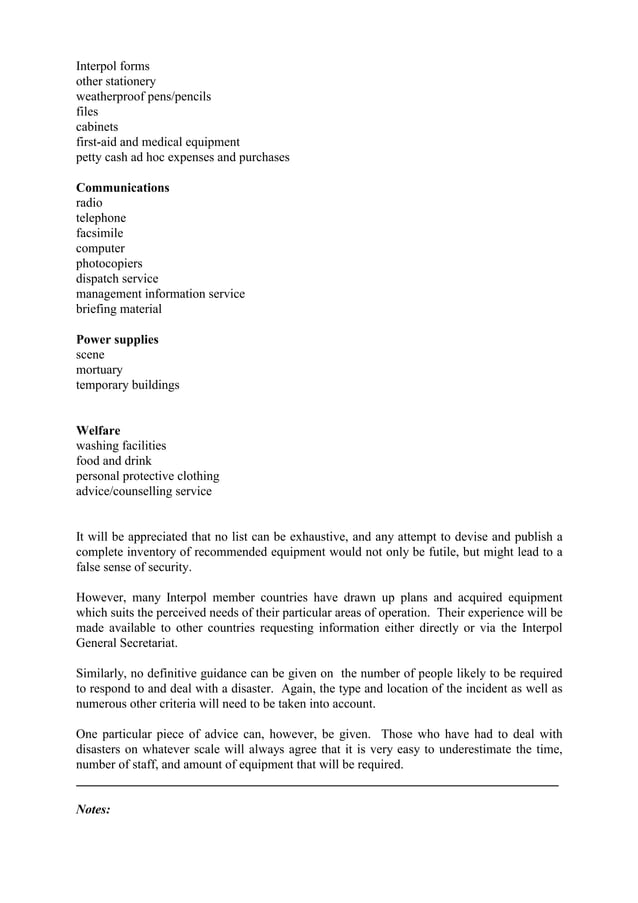 Disaster Victim Identification | PDF | Crime & Harmful Acts to ...