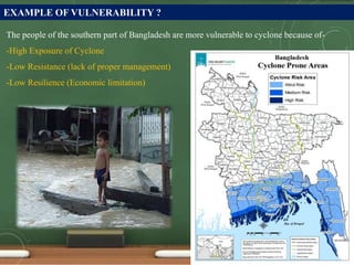 Disaster vulnerability, risk and capacity | PPTX