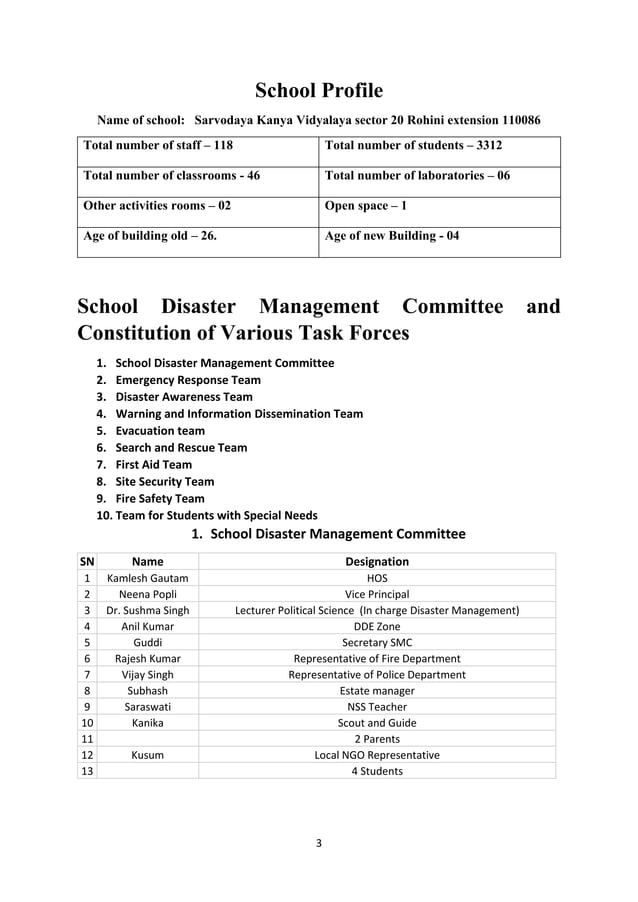 Disater management training | PDF