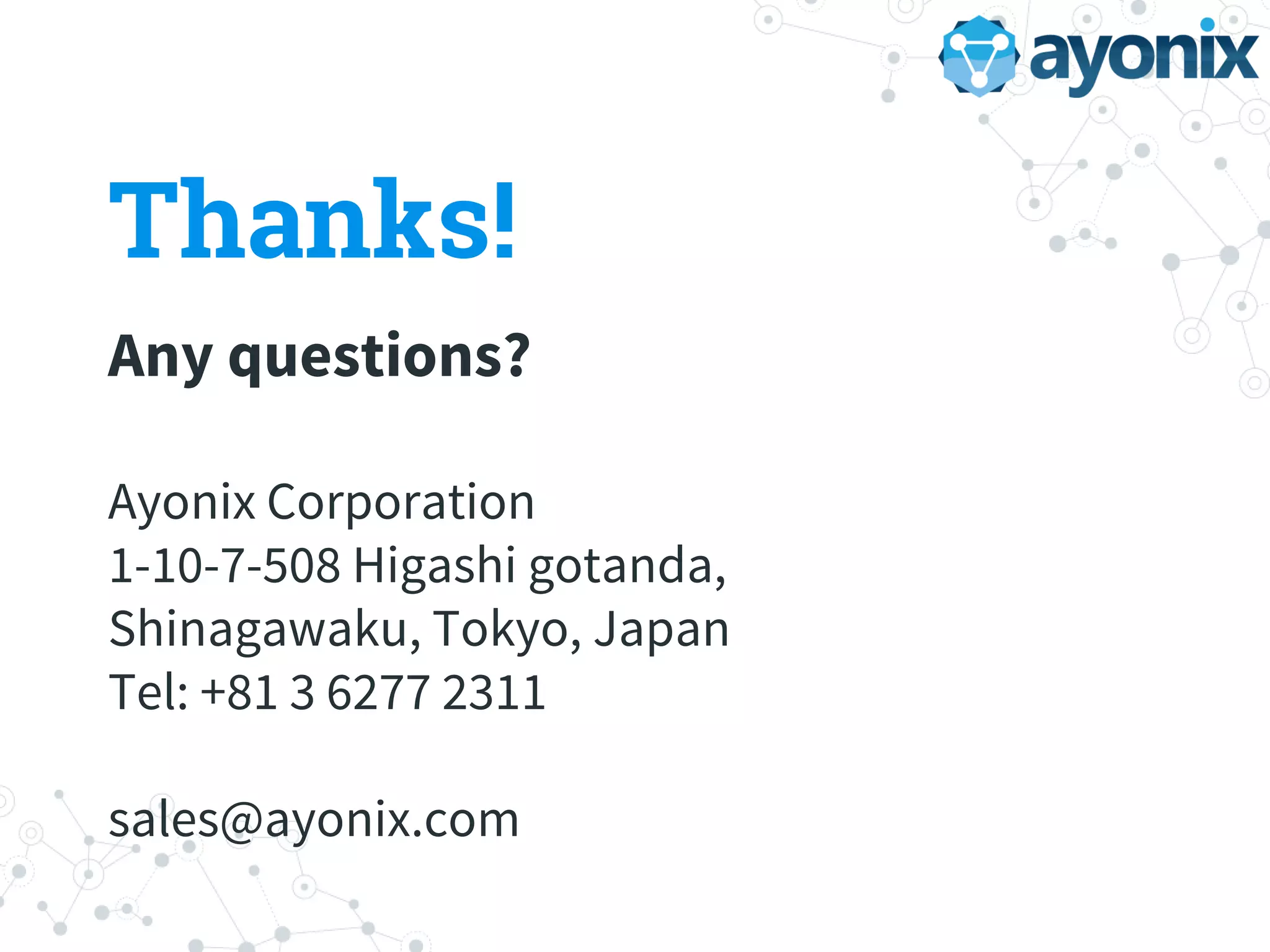 Ayonix Digital Signage | PDF