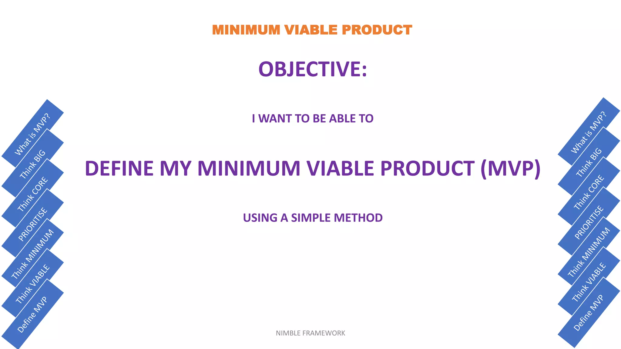 MVP Demystified - 7 Steps guide to help define your minimum Viable ...